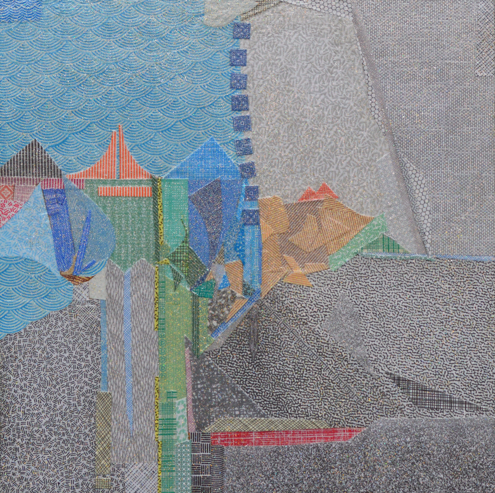 Collage | Travis Ivey Fine Art - oil paintings, collage and plein air